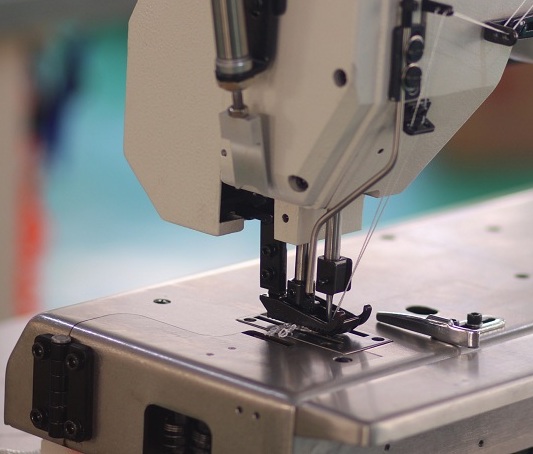 Long arm Jumbo bag sewing machine for Baffle sewing of container bags